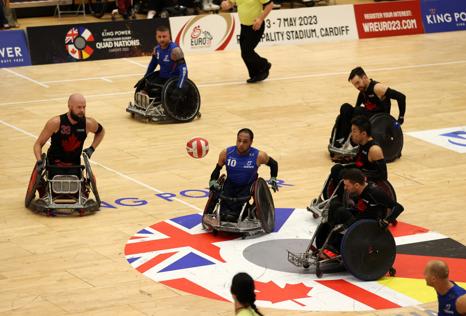 Canada Sweeps Preliminary at Quad Nations - Wheelchair Rugby Canada